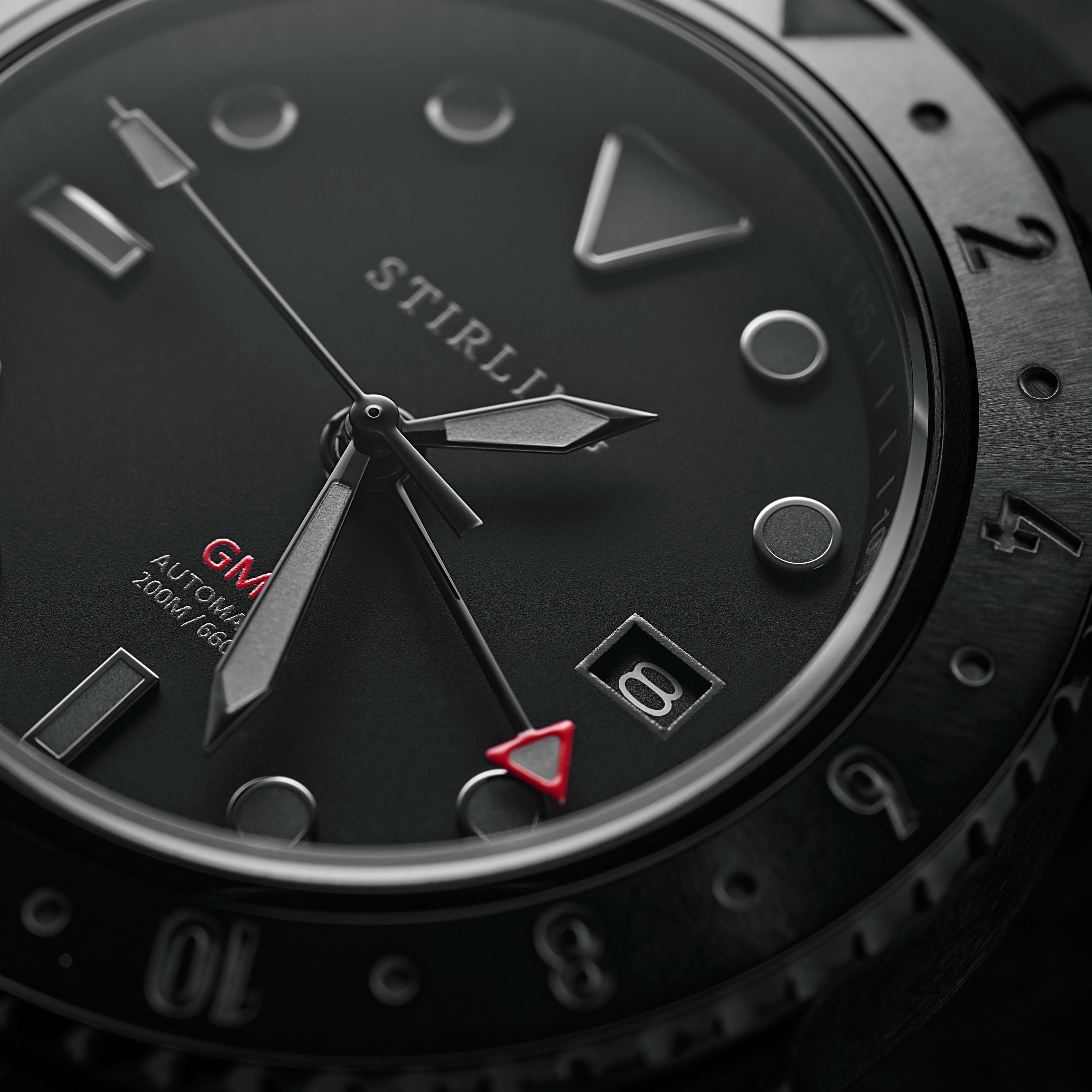 Durrant GMT - Black – Stirling Timepieces