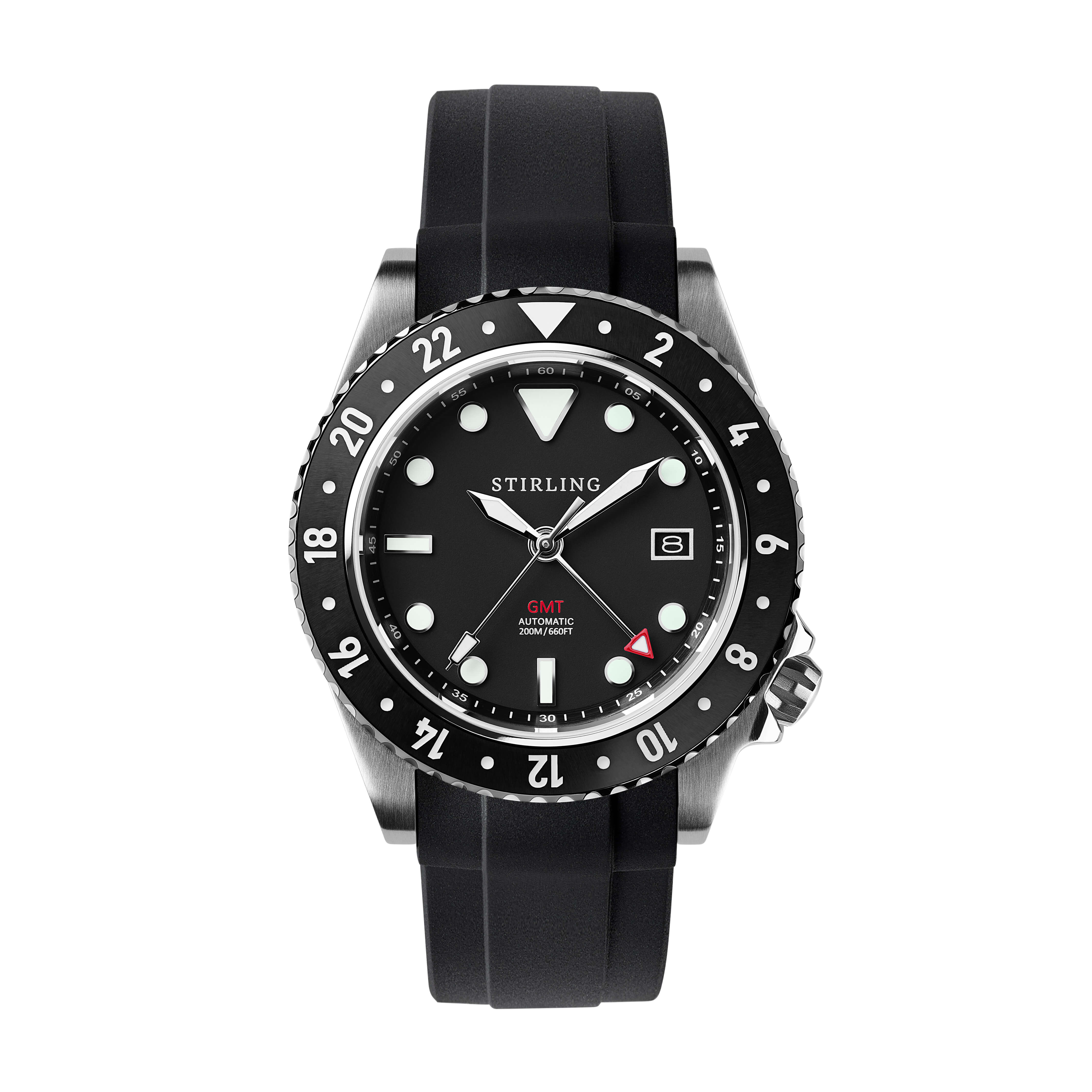 Durrant GMT - Steel – Stirling Timepieces