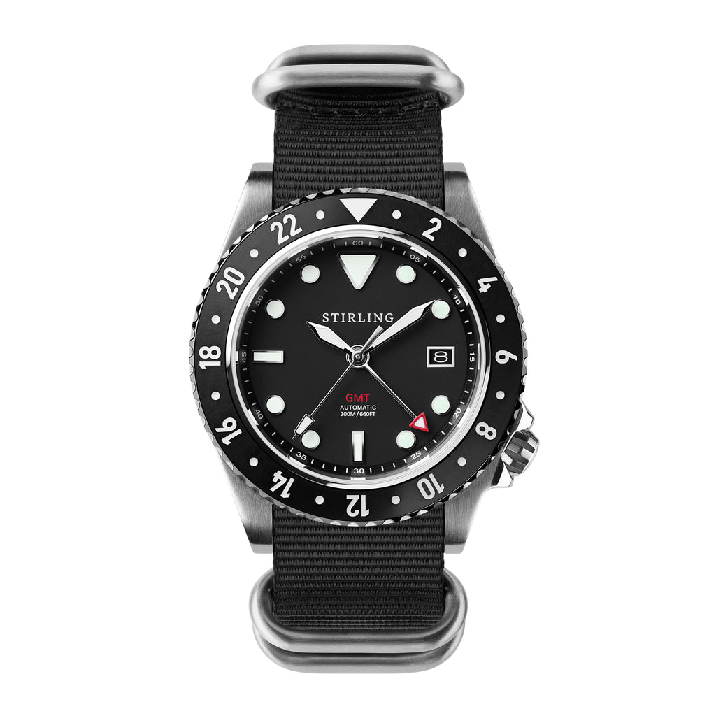 Durrant GMT - Steel – Stirling Timepieces