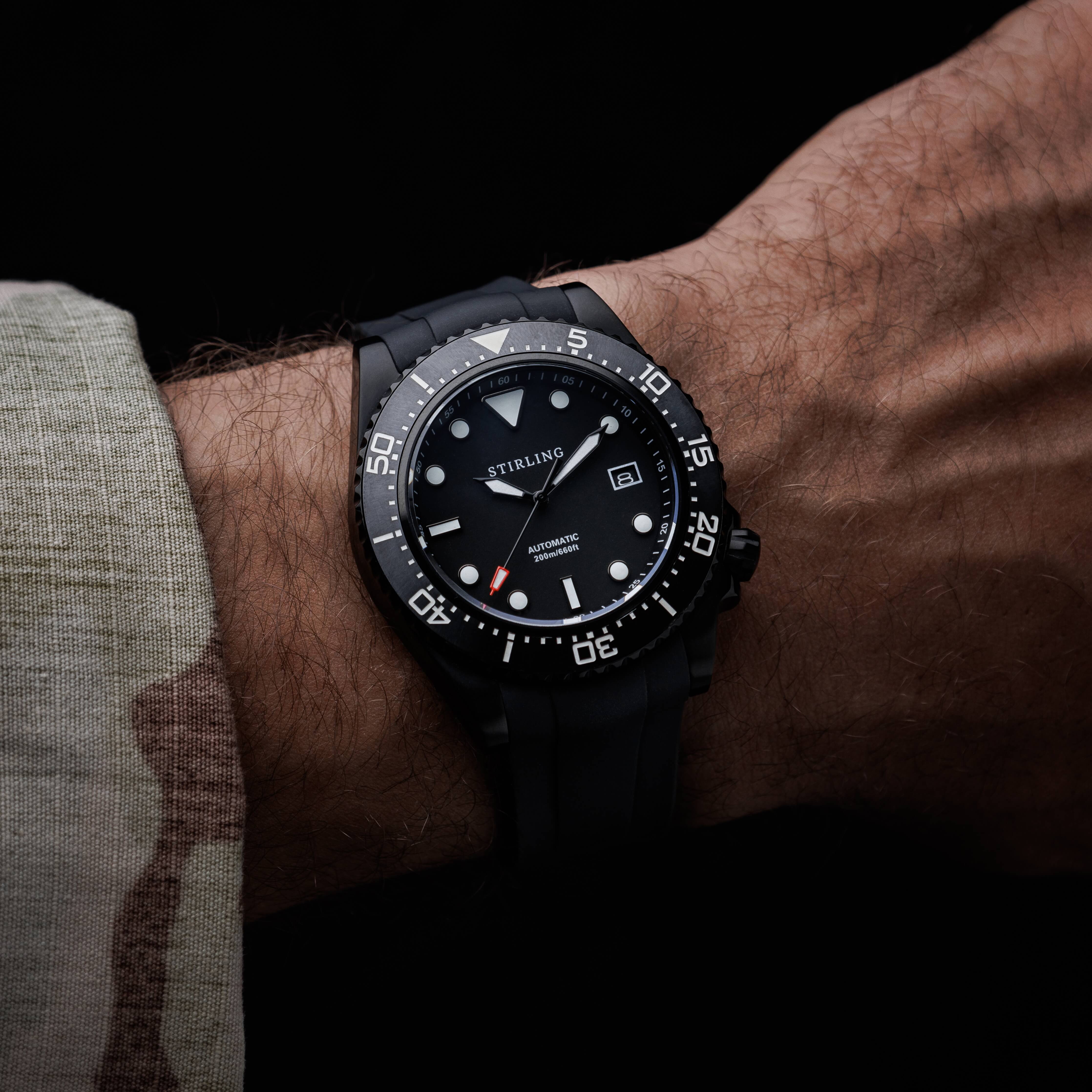 Durrant - Black/White – Stirling Timepieces