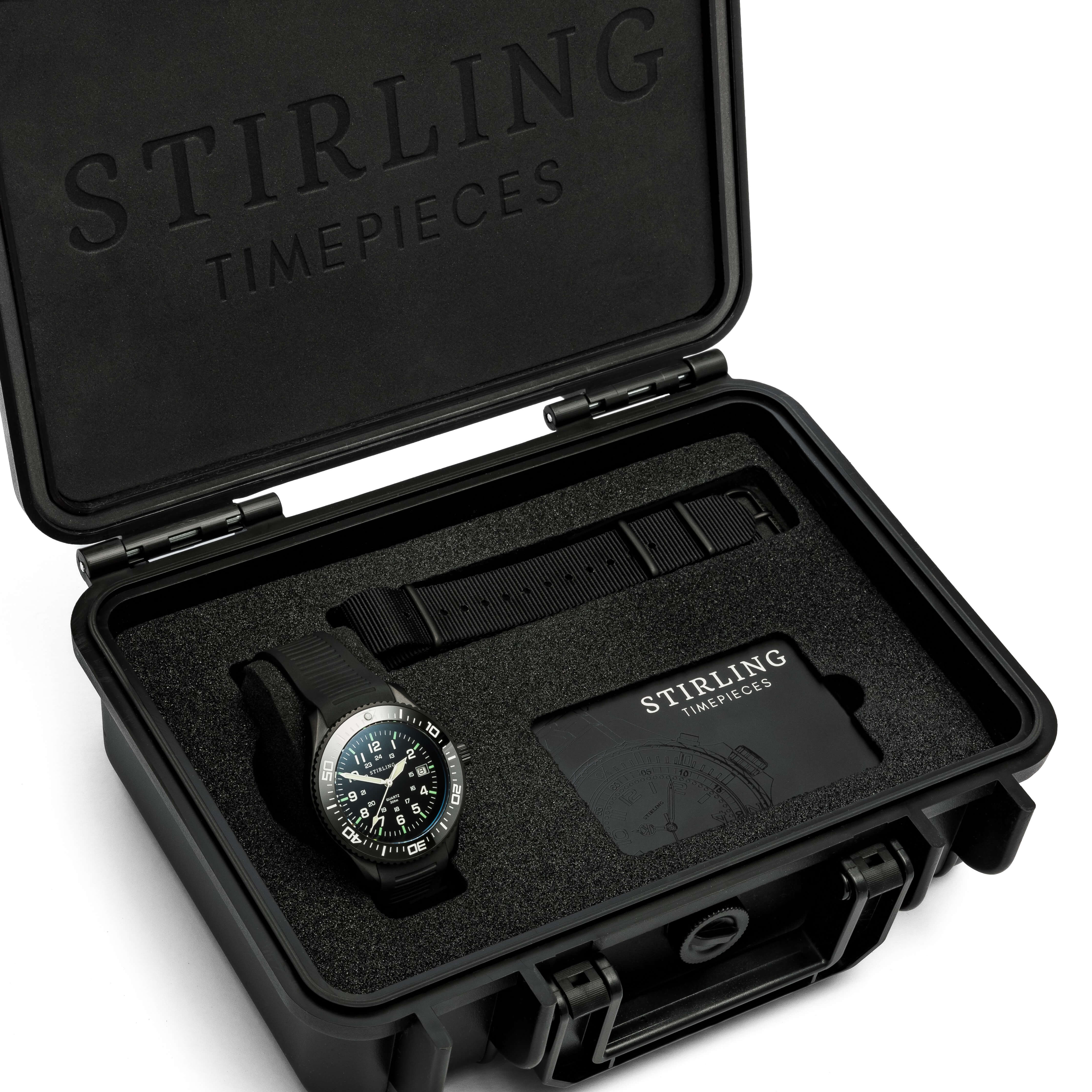 Fraser - Black – Stirling Timepieces