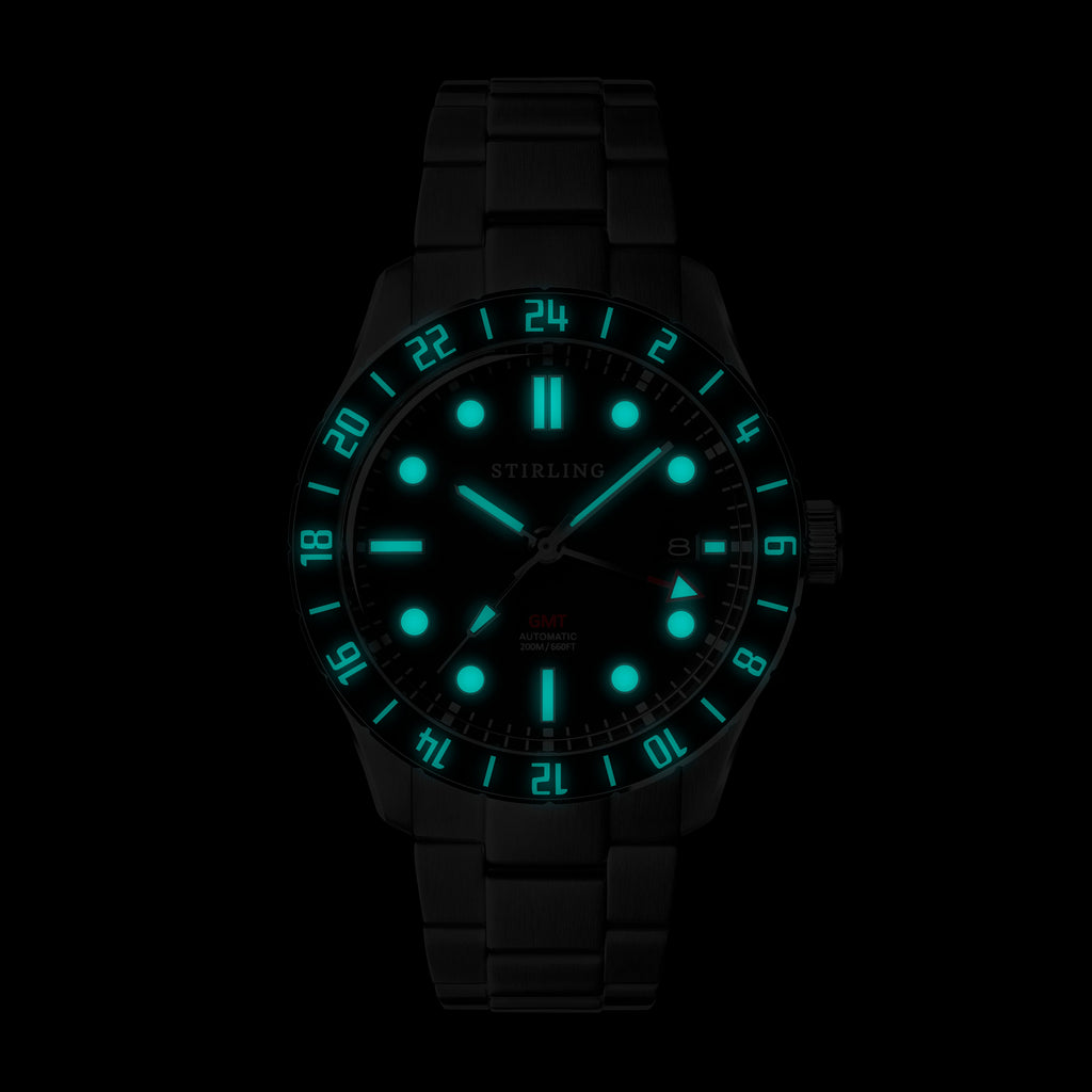 Upham - Steel/Black – Stirling Timepieces