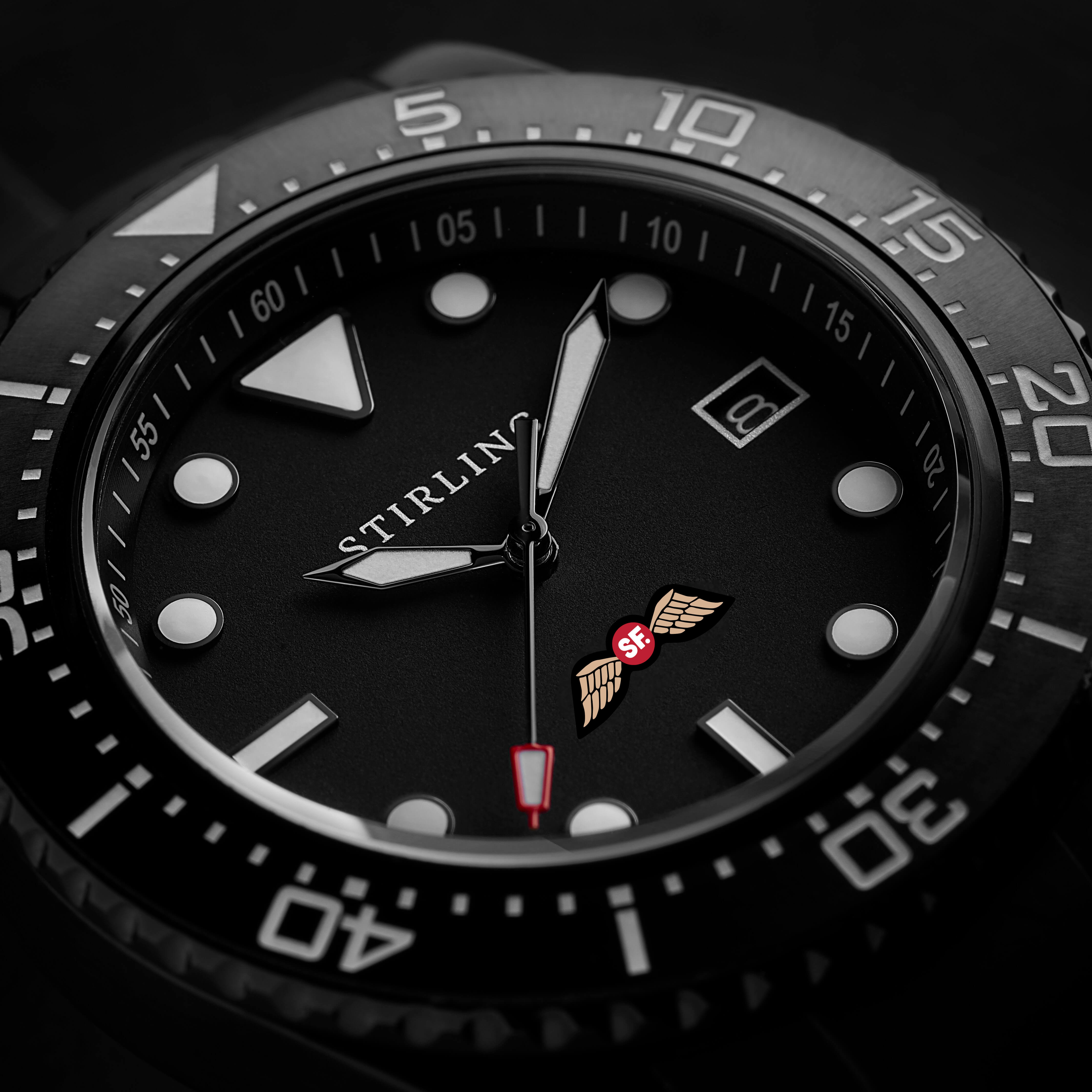 Green Beret Foundation x Durrant - Black/White – Stirling Timepieces