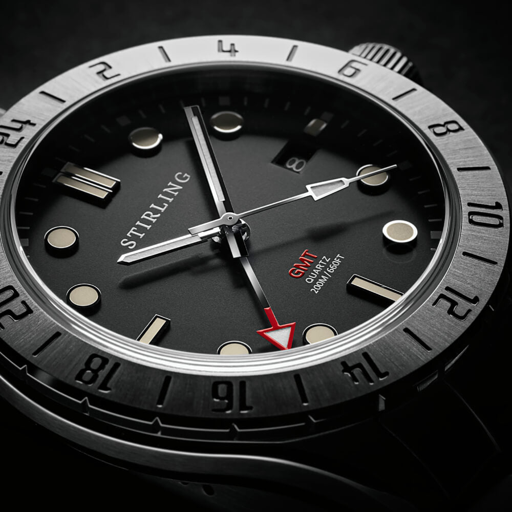 Upham Quartz - Steel – Stirling Timepieces